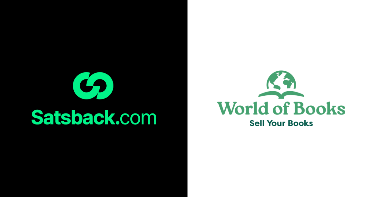 Earn Free Bitcoin at World of Books - Satsback.com